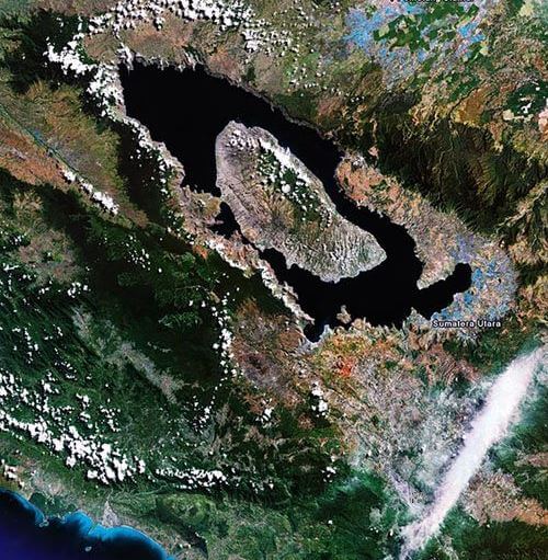 Mapa Do Vulcao Toba Los Países Más Afectados Por Desastres Naturales